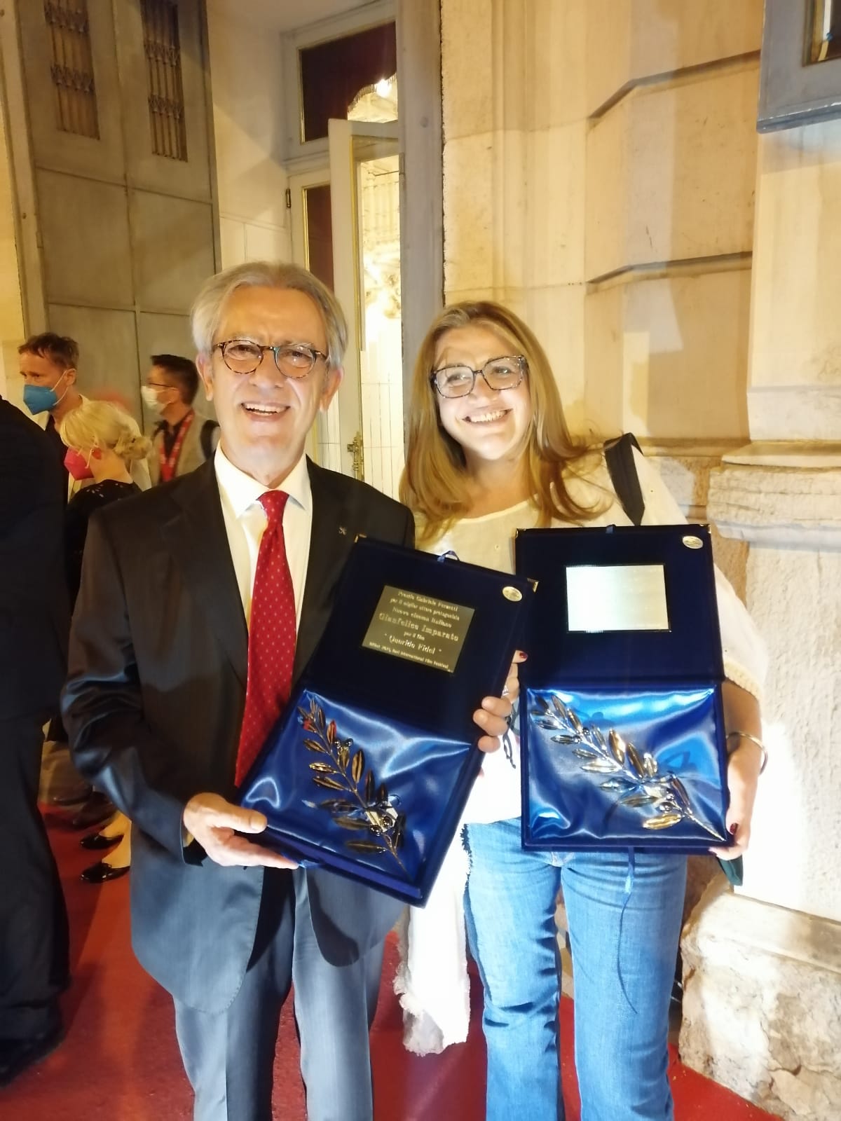 "Querido Fidel" al cinema/ La regista Viviana Calò e l'attore Marco ...