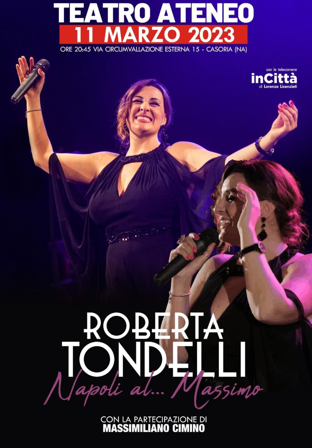 Napoli al...Massimo /Teatro Ateneo: Roberta Tondelli porta in scena la musica dei grandi ...